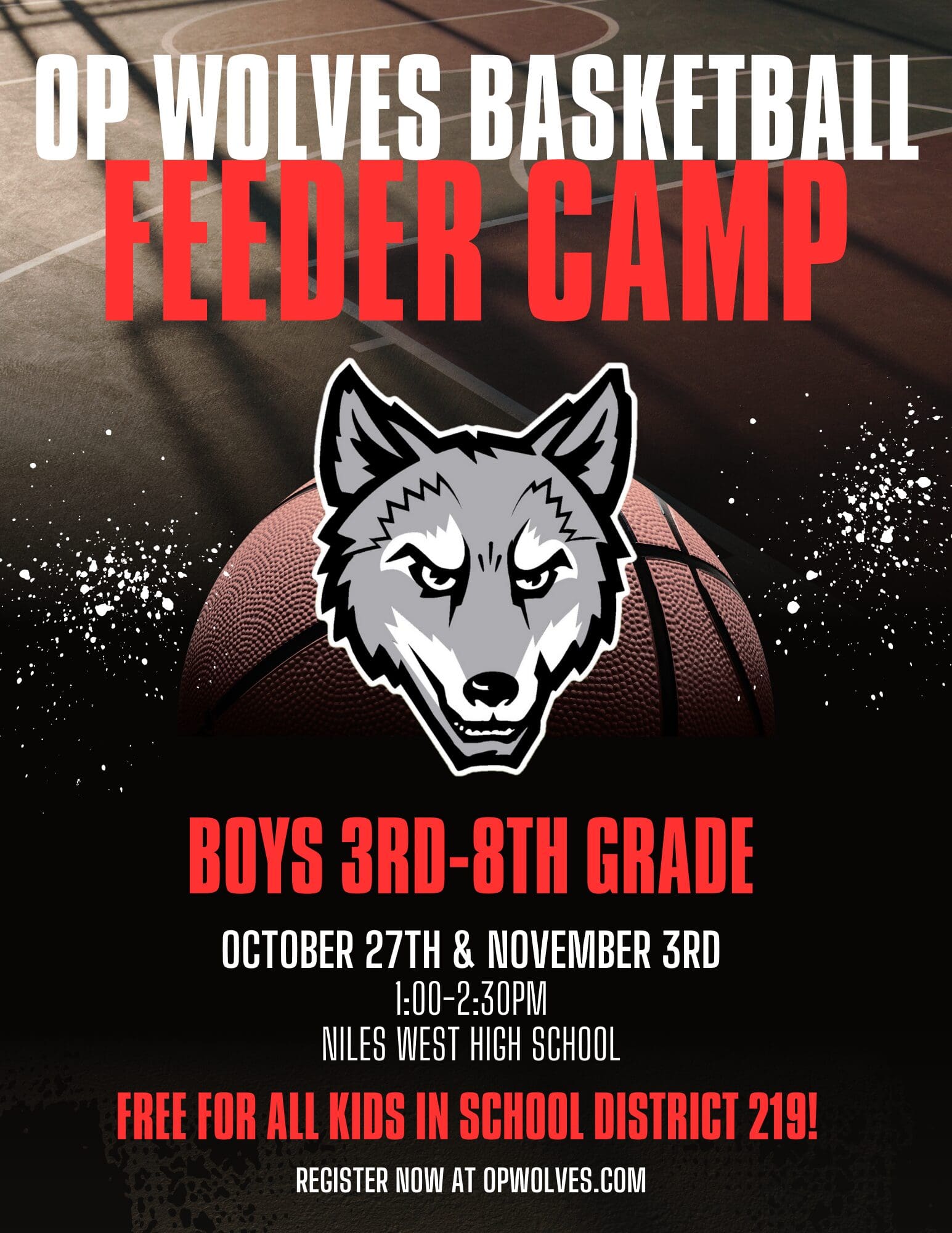 OP Wolves Basketball Feeder Camp 2024 | OP Wolves